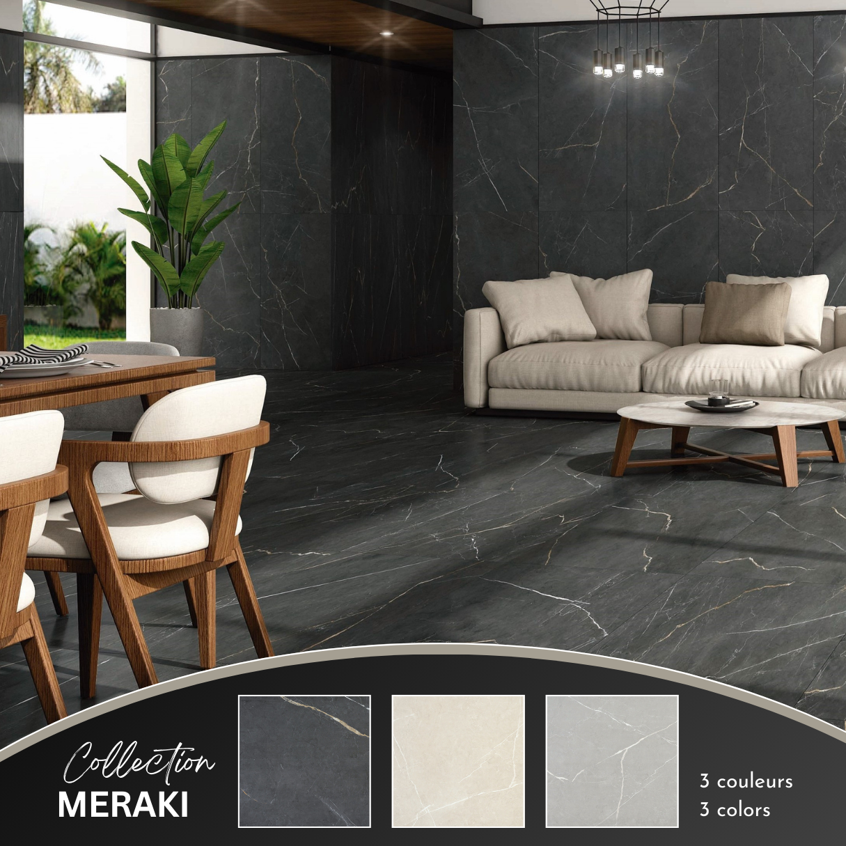 Meraki collection - ceramic stone look – Céramique l'Entrepôt
