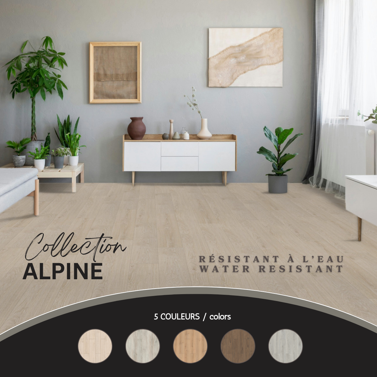 Alpine collection - laminate flooring – Céramique l'Entrepôt